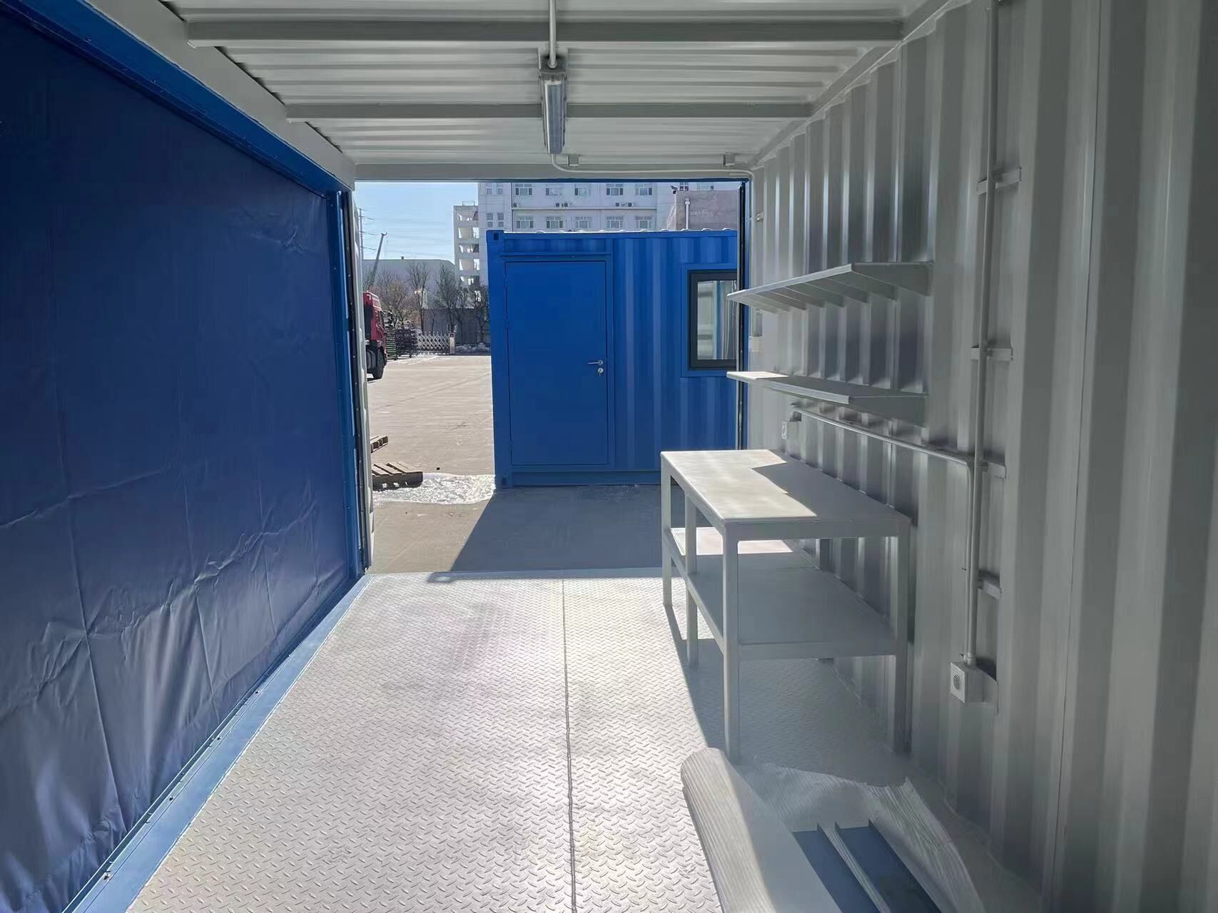 Side Opening Container – Custom Shipping Containers, SS IBC Tanks