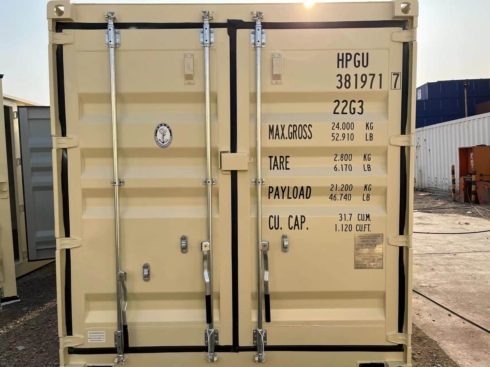 20 Ft Container with Side Openning Door – Custom Shipping Containers ...