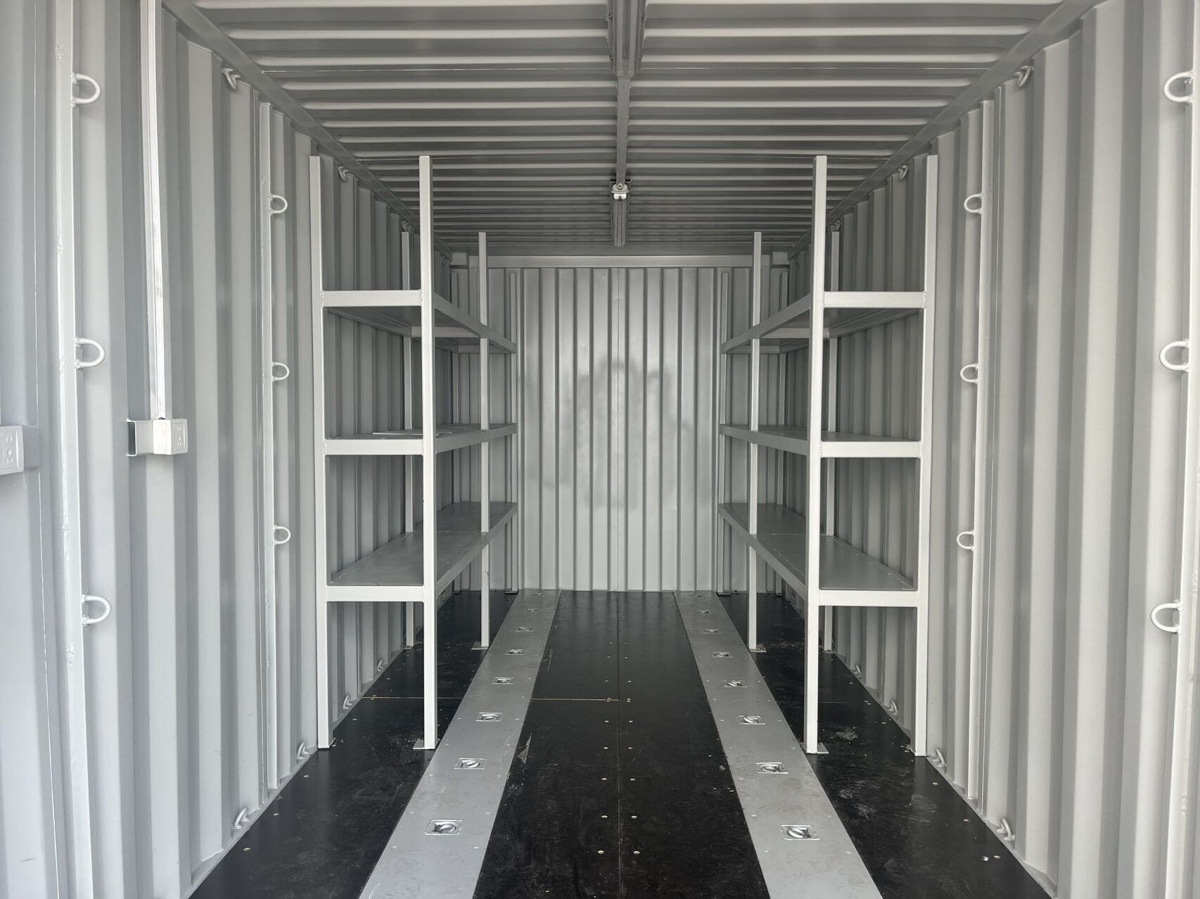20 Ft Shipping Container With Shelf – Custom Shipping Containers, SS ...