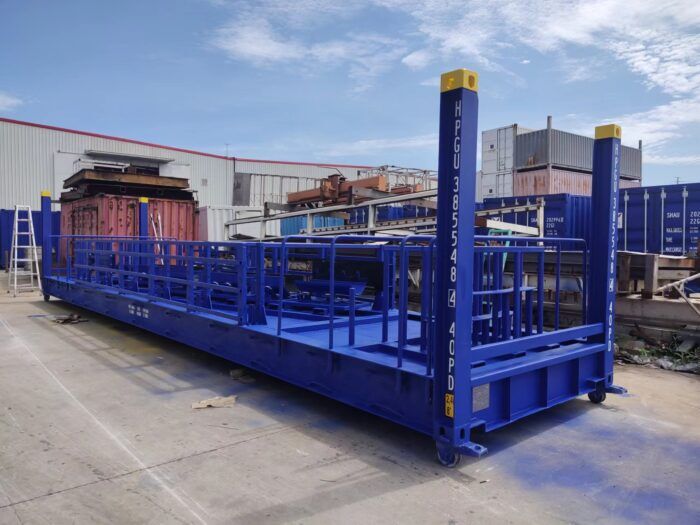 What is Flat Rack Container? - Custom Shipping Containers, SS IBC Tanks